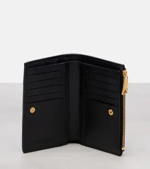 Bottega Veneta Cassette Medium Leather Bifold Wallet - Black