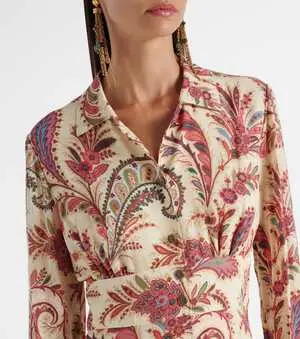 Etro Paisley Shirt Dress - Multicoloured