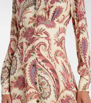 Etro Paisley Shirt Dress - Multicoloured