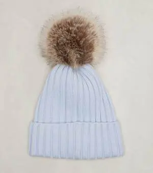 Moncler Ribbed-knit Virgin Wool Beanie