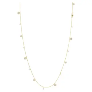 SWAROVSKI Swarovski Una Angelic Strandage Necklace White