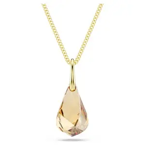 SWAROVSKI Golden Shadow Crystal Pavé Cage Pendant Necklace - Brown