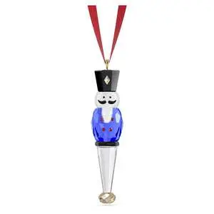 SWAROVSKI Holiday Cheers Nutcracker Ornament - Blue