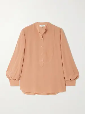 Chloé Silk-crepe Blouse