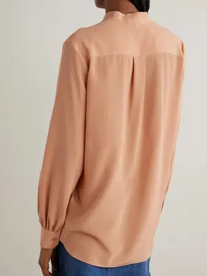 Chloé Silk-crepe Blouse