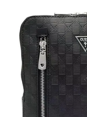 Guess Logo-embossed Messenger Bag