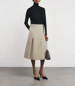 Max & Co. Midi Wrap Skirt
