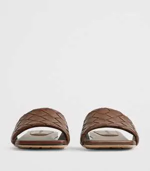 Bottega Veneta Leather Parco Mules