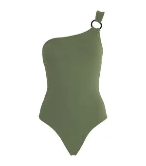 Matteau One-shoulder Swimsuit - Green