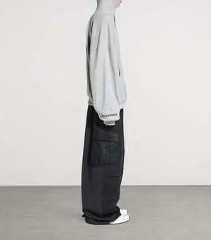 Balenciaga Oversized Cotton Alien Hoodie