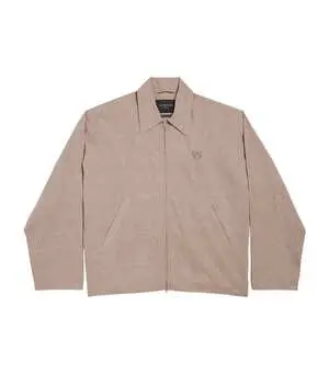 Balenciaga Cotton-linen Embroidered Jacket