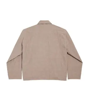 Balenciaga Cotton-linen Embroidered Jacket