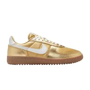 Metallic Gold Nike Sneakers