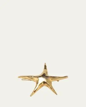 LELET NY Nala Star Barrette - Gold