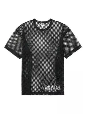 Comme Des Garçons Mesh-panel T-shirt