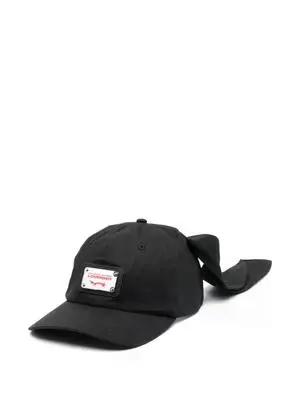 CHARLES JEFFREY Rabbit-ears Cap - Black