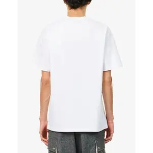 Givenchy Embroidered Brand-patch Regular-fit Cotton T-shirt