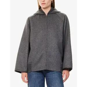 Bottega Veneta Double-face Wool Blouson Jacket