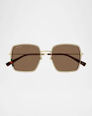 Gucci Transparent Square Frame