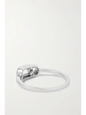 Messika Move Uno 18-karat White Gold Diamond Ring