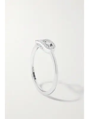Messika Move Uno 18-karat White Gold Diamond Ring