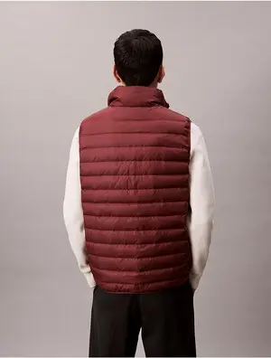 Calvin Klein Nylon Puffer Vest - Academic Red