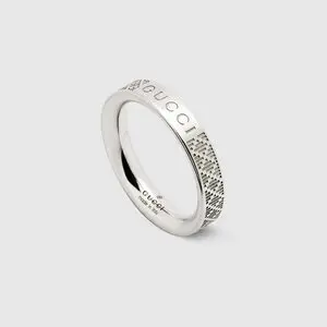 Gucci Diamante Thin Ring