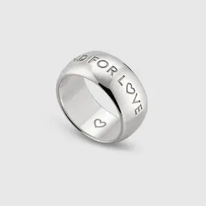 Gucci Blind For Love Wide Ring