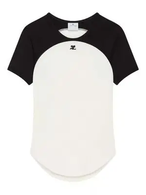 Courreges Embroidered T-shirts For Men