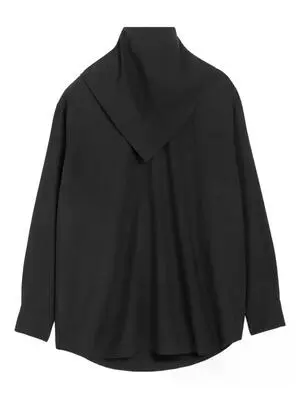 AMI Paris Bandana-collar Wool Blouse