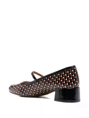 Chie Mihara 40mm Reni Geometric-pattern Pumps