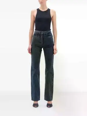 Remain Birger Christensen Ribbed Racer-back Top - Grey