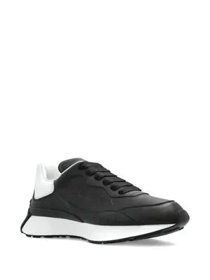 Alexander McQueen Leather Logo Trainers
