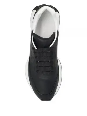 Alexander McQueen Leather Logo Trainers