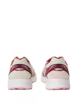 Asics Low Top Mesh Panelled Sneakers - Pink