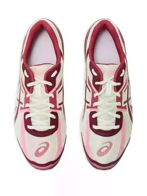 Asics Low Top Mesh Panelled Sneakers - Pink
