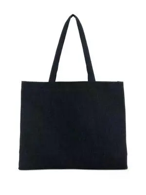 A.p.c. Logo-detail Tote - Blue