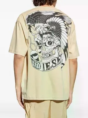 DIESEL® T-boggy-t2 Eagle-print T-shirt