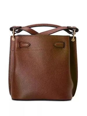 Mulberry Leather Satchel Bag - Brown