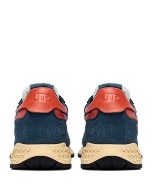 AUTRY Reelwind Low Top Sneakers - Blue Red