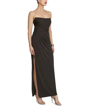 Halston Patrice Ruched Gown