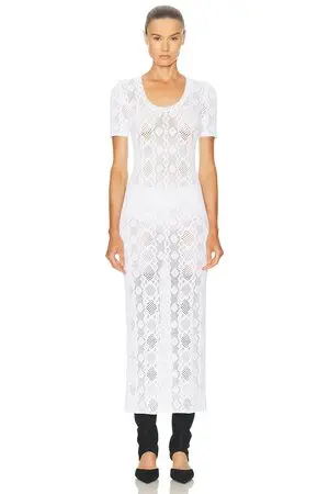 Alaïa Alaϊa Tube Dress - Blanc