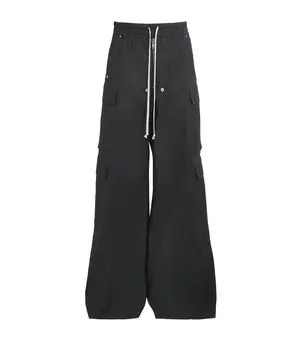 Rick Owens Cargobelas Straight-leg Trousers - Black