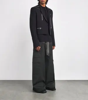 Rick Owens Cargobelas Straight-leg Trousers - Black