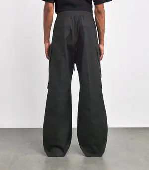Rick Owens Cargobelas Straight-leg Trousers - Black