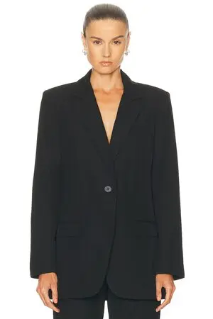 ST. AGNI Double Layer Blazer & Top