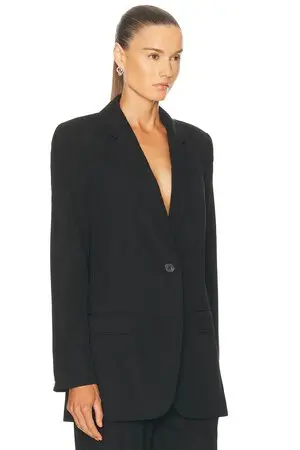 ST. AGNI Double Layer Blazer & Top