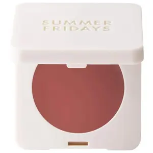 Summer Fridays Blush Butter Balm Hydrating Cream Blush With Peptides - Toasted Terracotta - Warm Rose