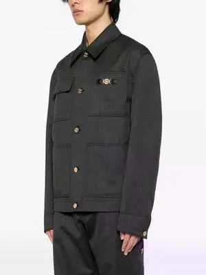Versace Wool Jacket - Grey