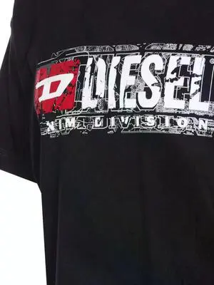 DIESEL Graphic-print Crew-neck T-shirt